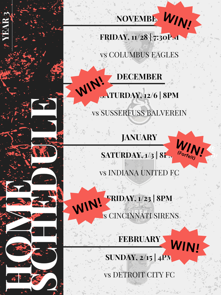 Schedule and Tickets – Louisville Triumph FC